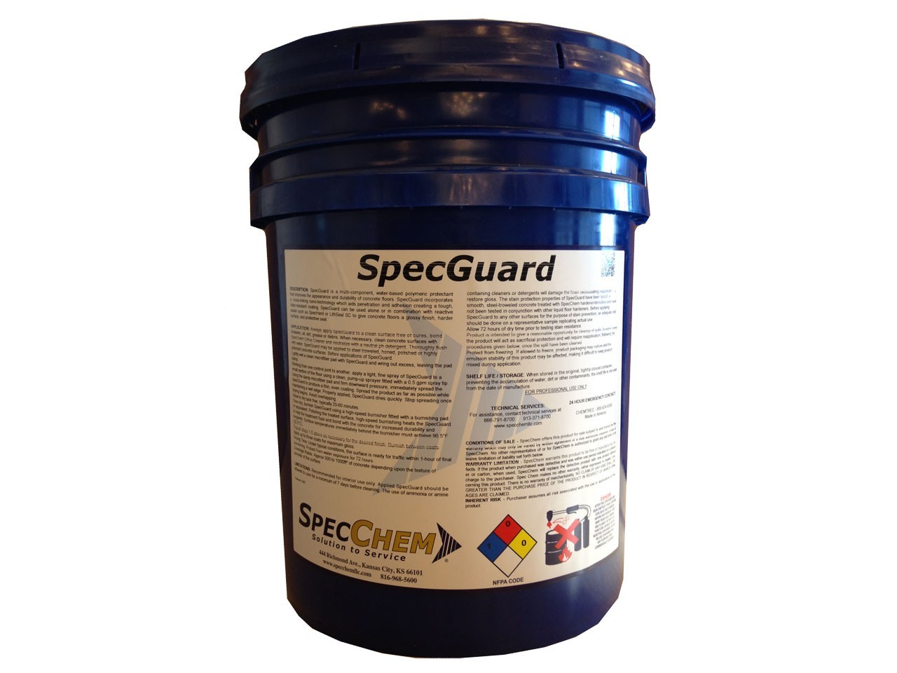 SpecGuard - Penetrating Sealers - Products & Equipment - Prairie Supply ...
