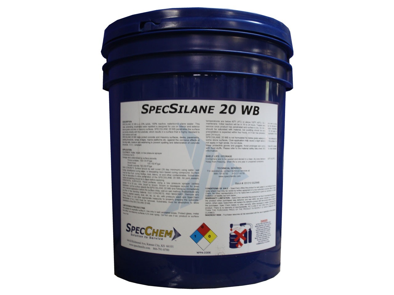SpecSilane 20 WB - Penetrating Sealers - Products & Equipment - Prairie Supply, Inc.