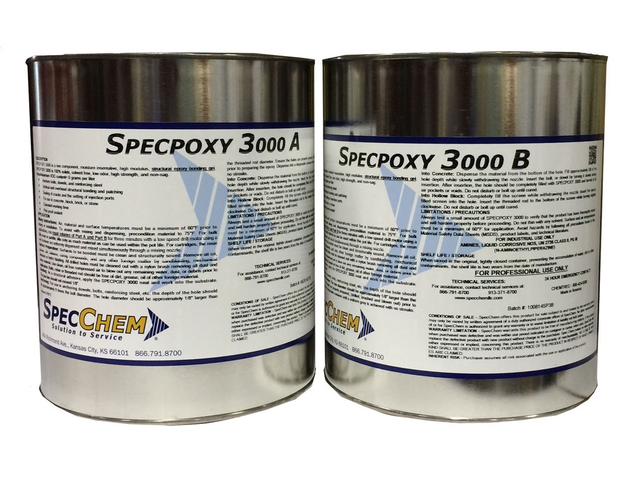 SpecPoxy 3000 - Epoxy - Products & Equipment - Prairie Supply, Inc.
