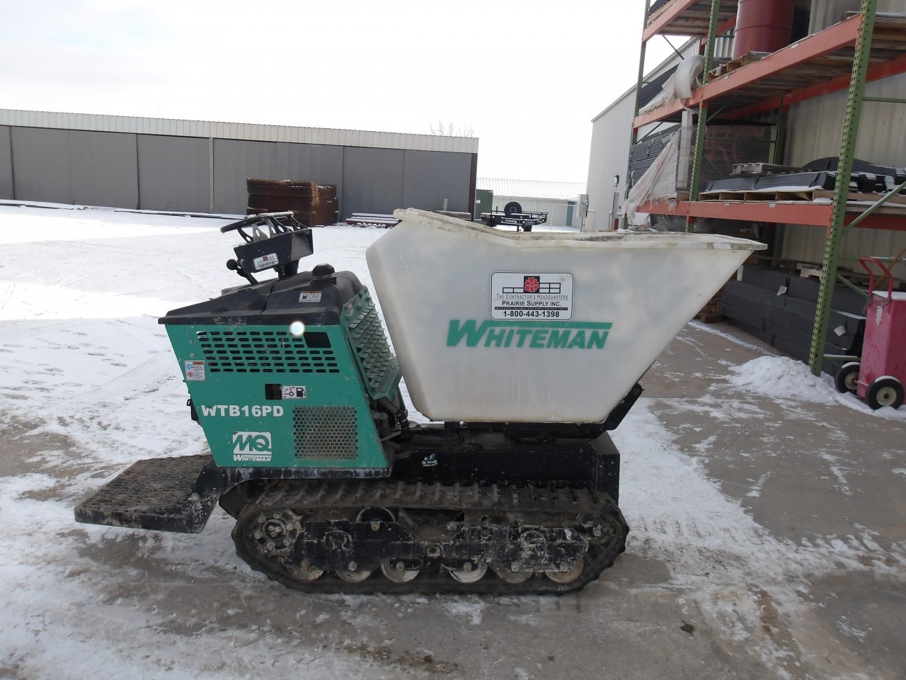 Whiteman WTB-16PD Track Buggy | Prairie Supply, Inc.